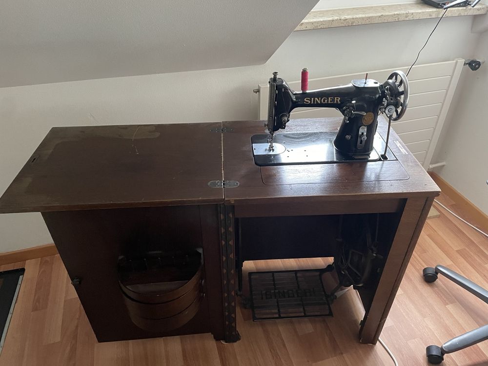 Antike Nähmaschine - Singer 206 | Kaufen auf Ricardo