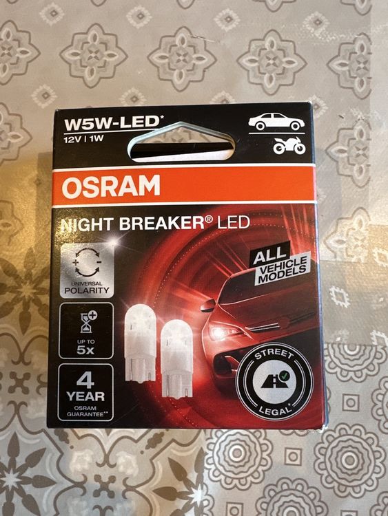 Osram Night Breaker LED 5W5 (Neu und originalverpackt) in Wolfhalden ...