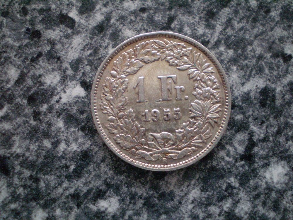1 Fr.1955 !!! sehr Rar !!! ab 1.- !!! (Gebraucht) in Dierikon für CHF 13 – mit Lieferung auf ...