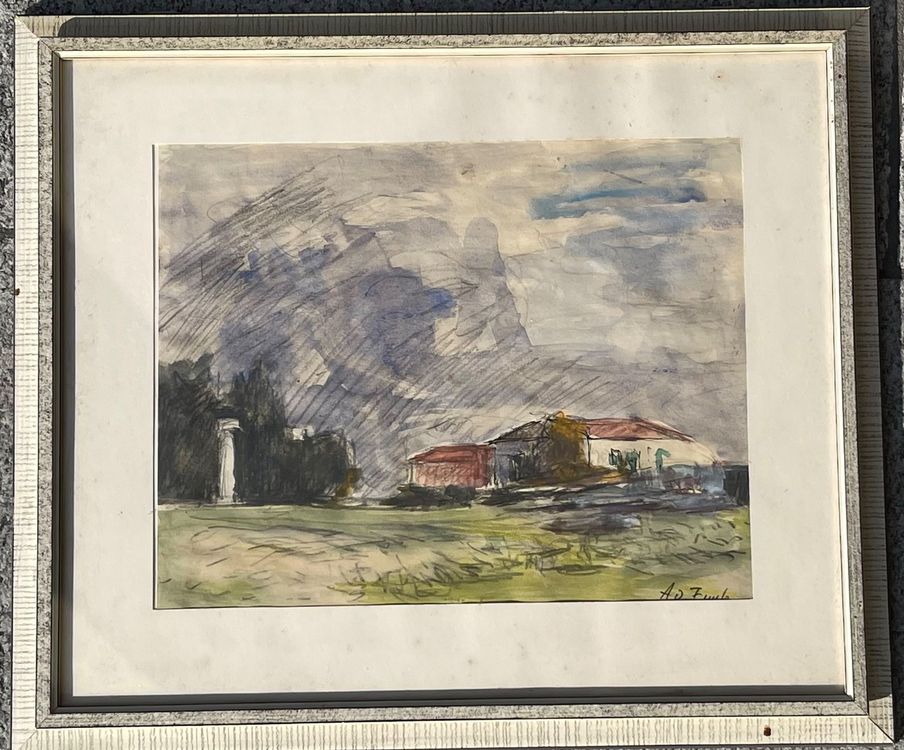 Adolf FUNK (1903-1996) Mischtecknik | Kaufen auf Ricardo