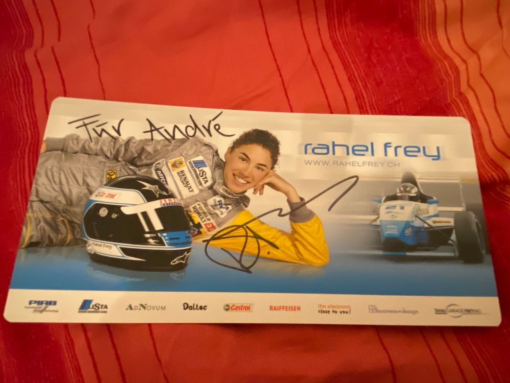 Autogrammkarte Rahel Frey | Kaufen auf Ricardo