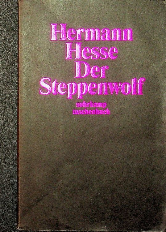 Hermann Hesse Der Steppenwolf TB Suhrkamp 11. Auflage 2008 | Kaufen auf ...