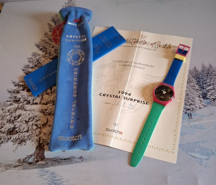 SWATCH CRYSTAL SURPRISE 1994 (Neu (gemäss Beschreibung)) in Gretzenbach ...