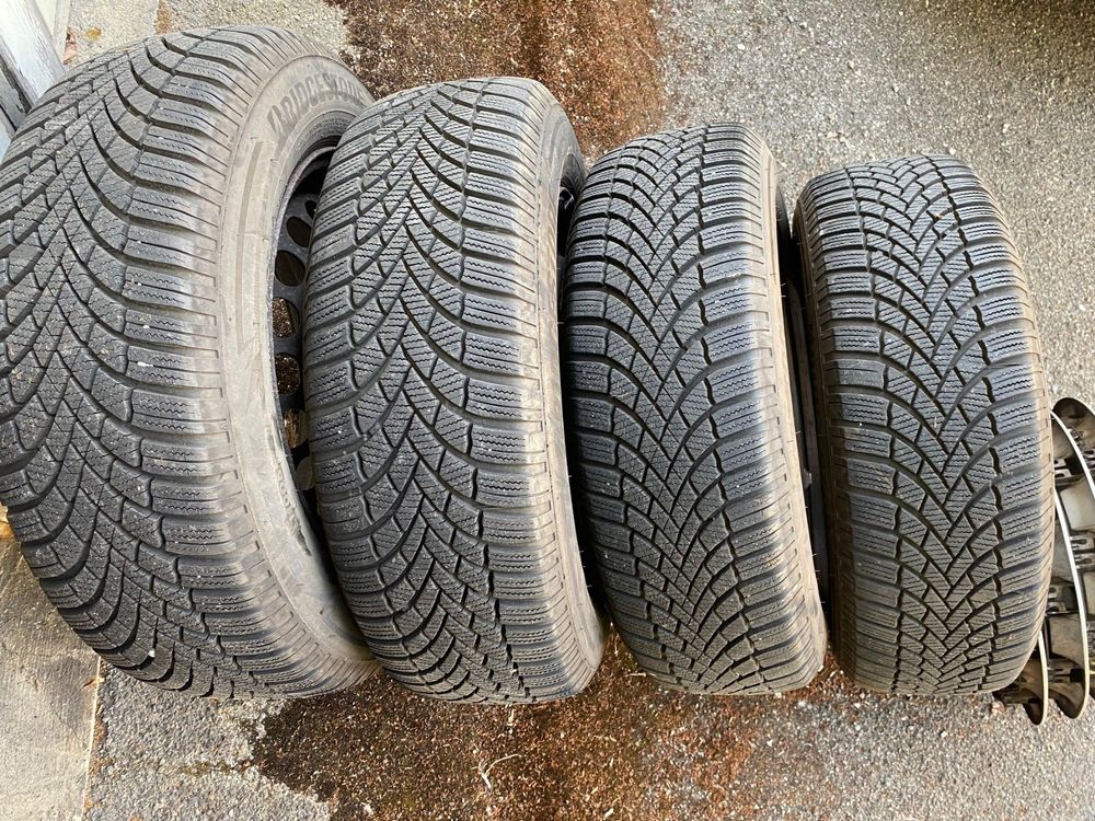 Winterreifen auf Stahlfelgen 195/65 R15 (Gebraucht) in Kölliken für CHF 77 – nur Abholung auf ...