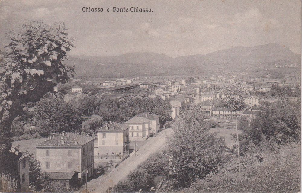 AK Chiasso e Ponte-Chiasso, panorama 1907, rara. (Gebraucht) in Riva ...