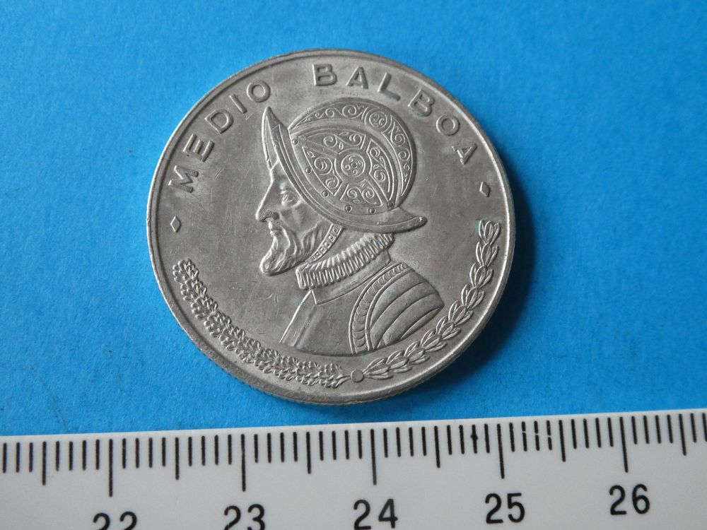 Panama 1961 1/2 Balboa - Silber 12.49 gr (Gebraucht) in Hinterforst für CHF 12 – mit Lieferung ...