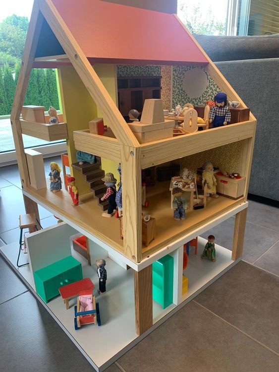 Zubehor Puppenhaus Holz