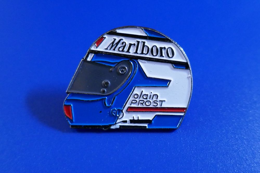 Pin's Casque olain PROST - Marlboro | Kaufen auf Ricardo