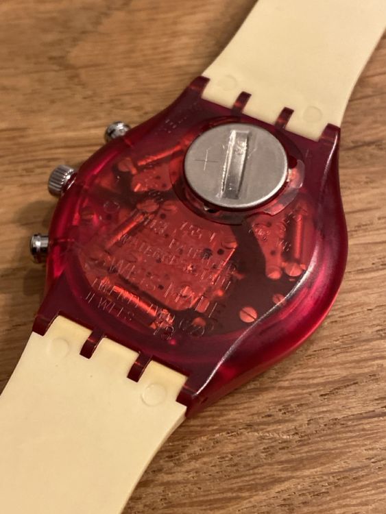 Swatch Navy Berry | Kaufen auf Ricardo