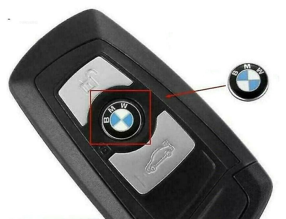 BMW Kleber Logo Emblem 11mm 318 320 325 IX (Neu und originalverpackt ...