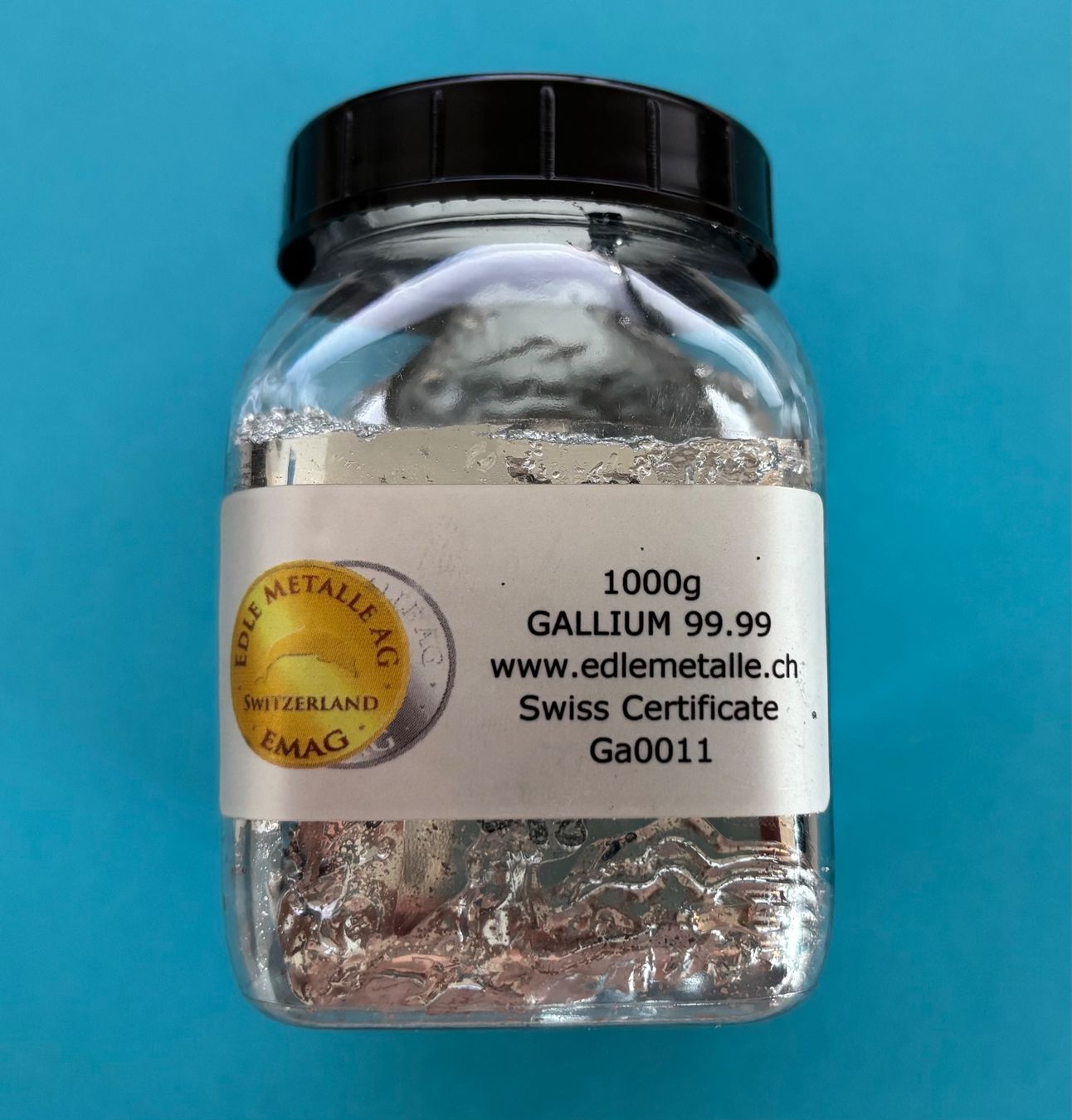 1000 Gramm Gallium (1kg) (Neu und originalverpackt) in Birmenstorf AG ...