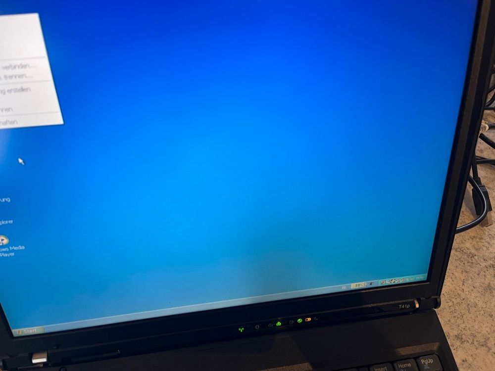 Alter IBM T41p Laptop Notebook mit Windows XP Pro neu inst. (Gebraucht ...