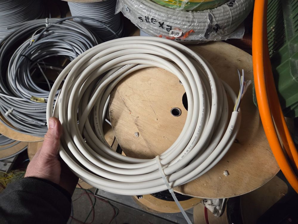 Kabel 5x2.5 5G2.5 5x2.5mm2 3LNPE TT VERLEGEKABEL 16m (Gebraucht) in ...