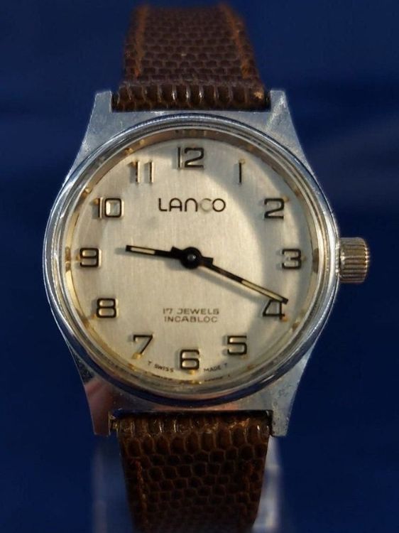 vintage LANCO, Swiss made Uhr, Handaufzug (Gebraucht) in Bassersdorf ...