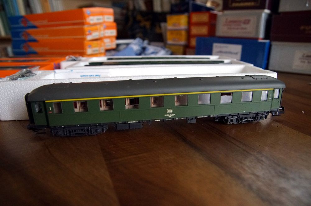 Roco 44554/6 44232 - DB Gepäck- und Personenwagen - 1:87 OVP (Gebraucht ...
