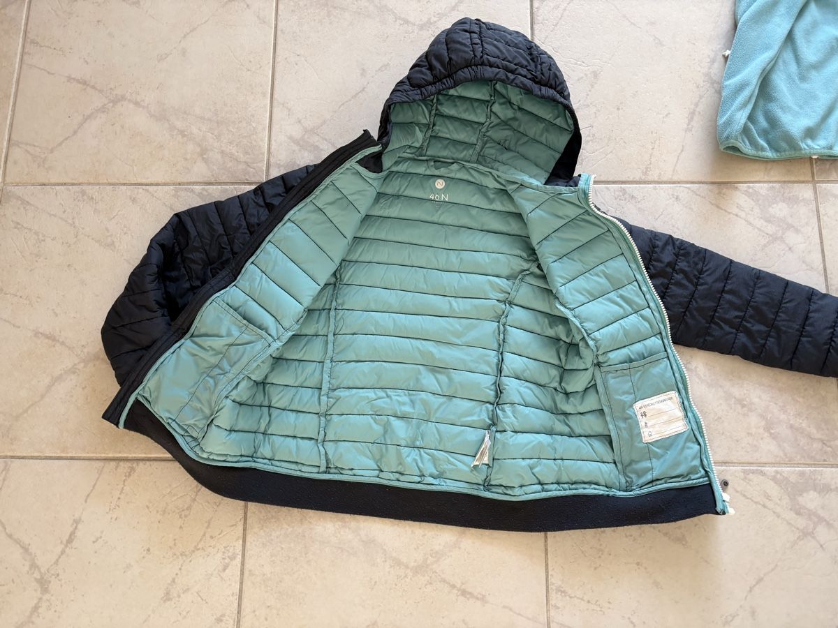 46 Nord Jacke Gr.152 & Fleecejacke Set, top Zustand (Gebraucht) in ...