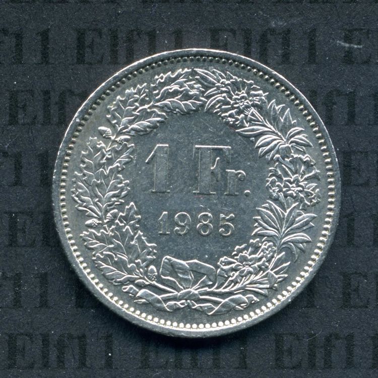 CHF___1.00 1985 -vz 1 Franken | Kaufen auf Ricardo