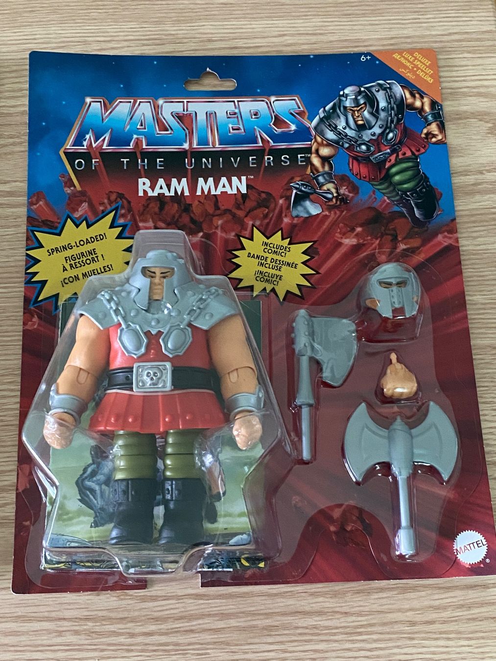 Masters of the Universe Origins Ram Man (Neu und originalverpackt) in ...
