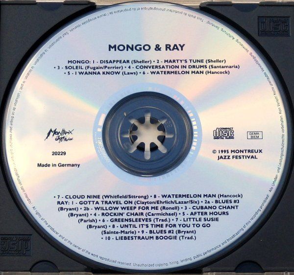 Live in Montreux - Mongo Santamaria & Ray Briant (D'occasion) à ...
