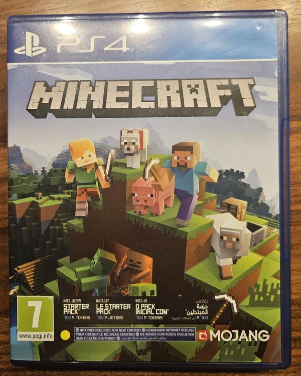 Minecraft PS4 mit 700 Token Guthaben (Gebraucht) in Zürich für CHF 20 ...