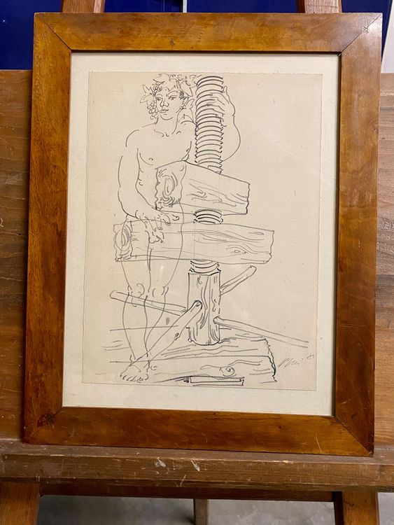 Litho Bacchus signée Hans Erni 1909-2015 | Kaufen auf Ricardo