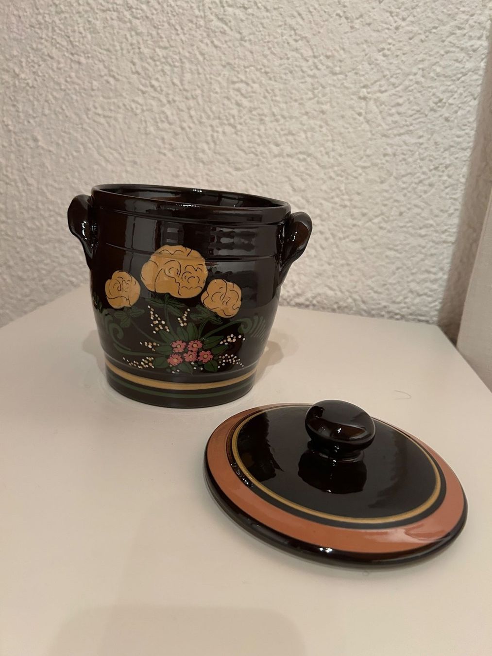 Bauernkeramik aus der Töpferei Niederhauser, Gwatt (Rarität) (Gebraucht ...