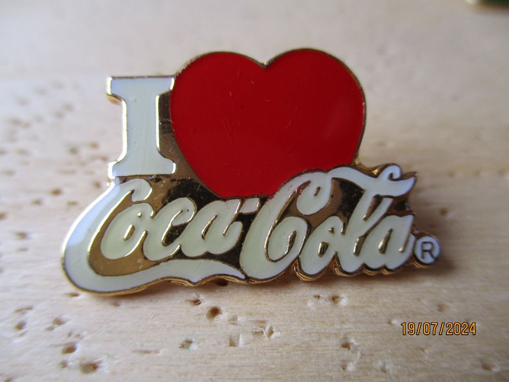 I Love Coca Cola Pin (Neu (gemäss Beschreibung)) in Felsberg für CHF 0. ...