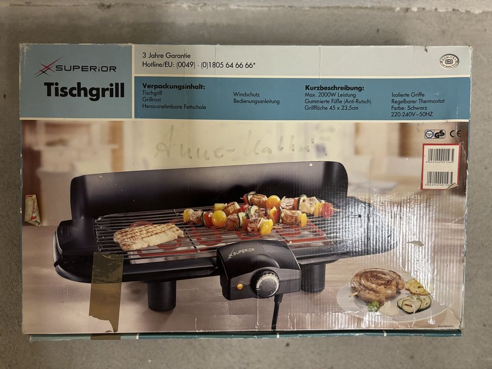 Tischgrill von Superior | Kaufen auf Ricardo