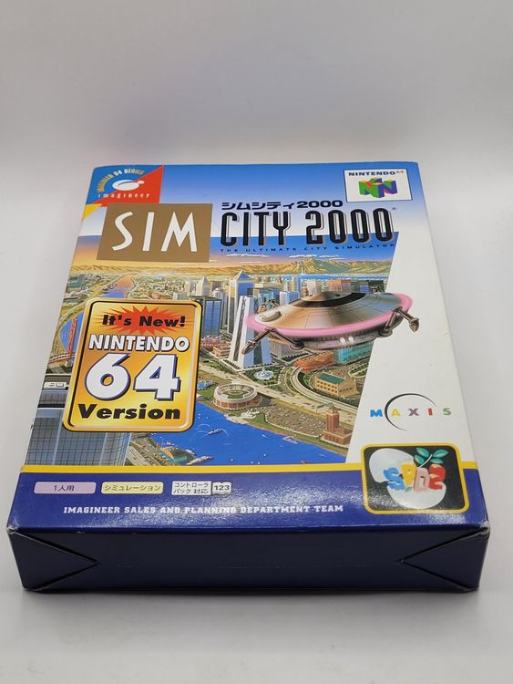 Sim City 2000 Nintendo 64 OVP Japan N64 (Gebraucht) in Münchenstein für ...