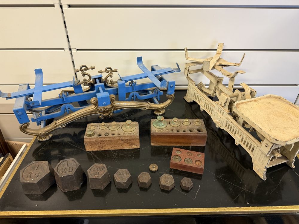 2 Balances anciennes et poids divers - Antiquité rare! (D'occasion) à ...