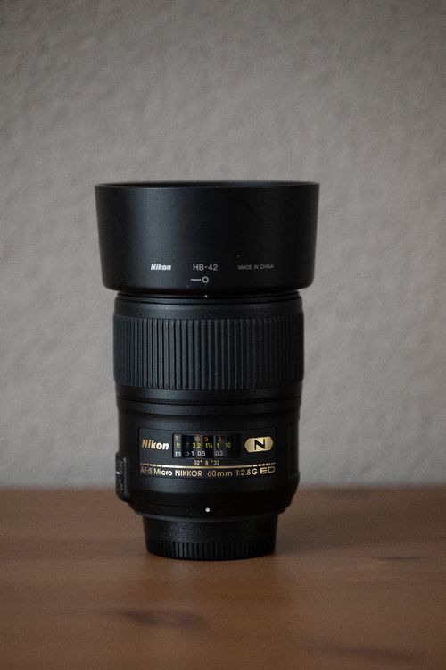 Nikon 60mm f/2.8G ED AF-S Micro NIKKOR (Macro) (D'occasion) à Ardon pour CHF 175 – avec ...