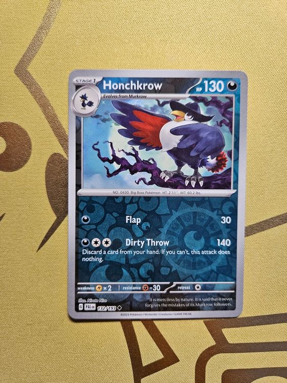 Paldea Evolved - Honchkrow (Gebraucht) in Bellinzona für CHF 0.6 – mit ...