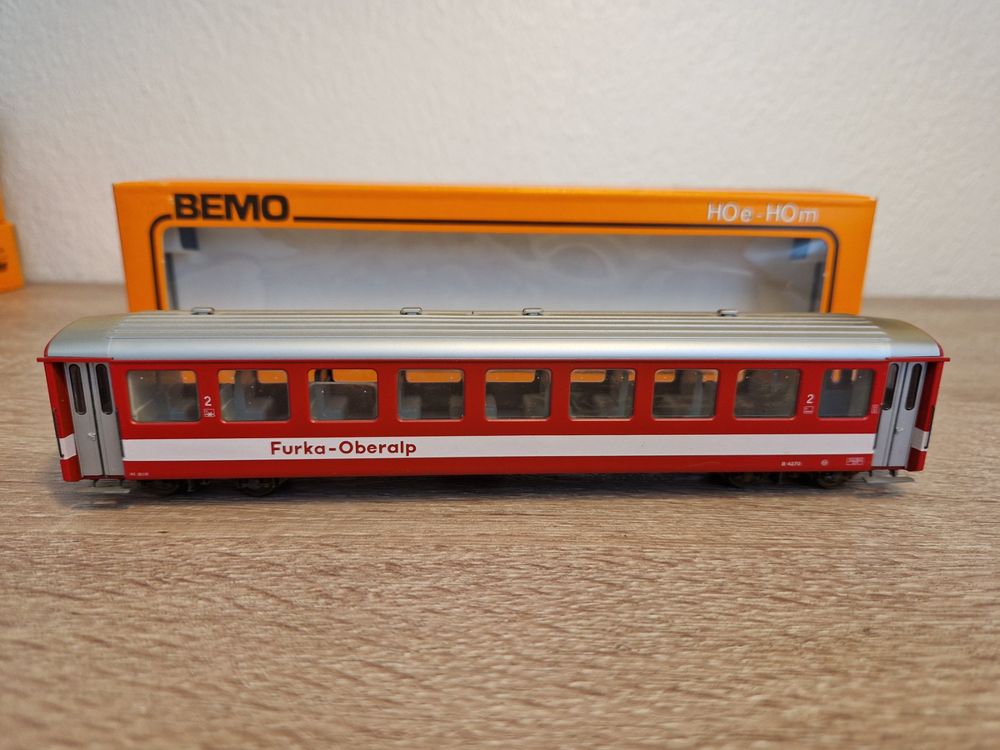 Bemo 3251/1 Personenwagen Furka H0m (Gebraucht) in St-Aubin-Sauges für CHF 23 – mit Lieferung ...