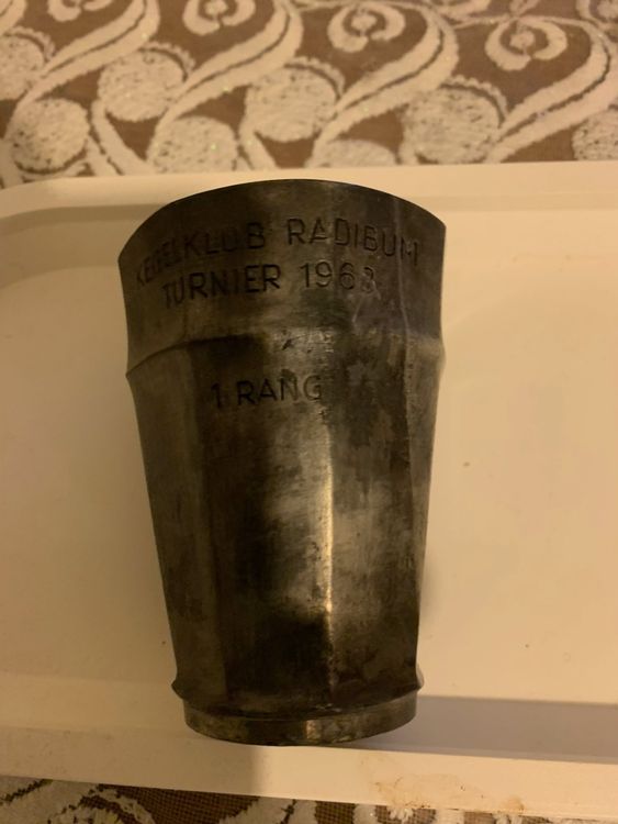Kegelklub Radium 1968 Sieger Pokal — 285 g — vintage trophy (Gebraucht ...