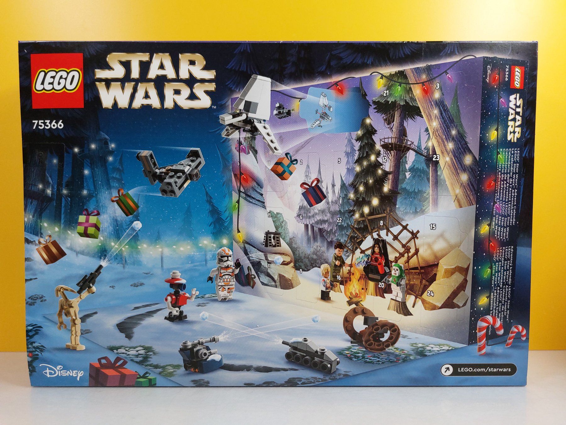 LEGO Star Wars 75366 Adventskalender 2023 Palpatine... NEU (Neu und ...