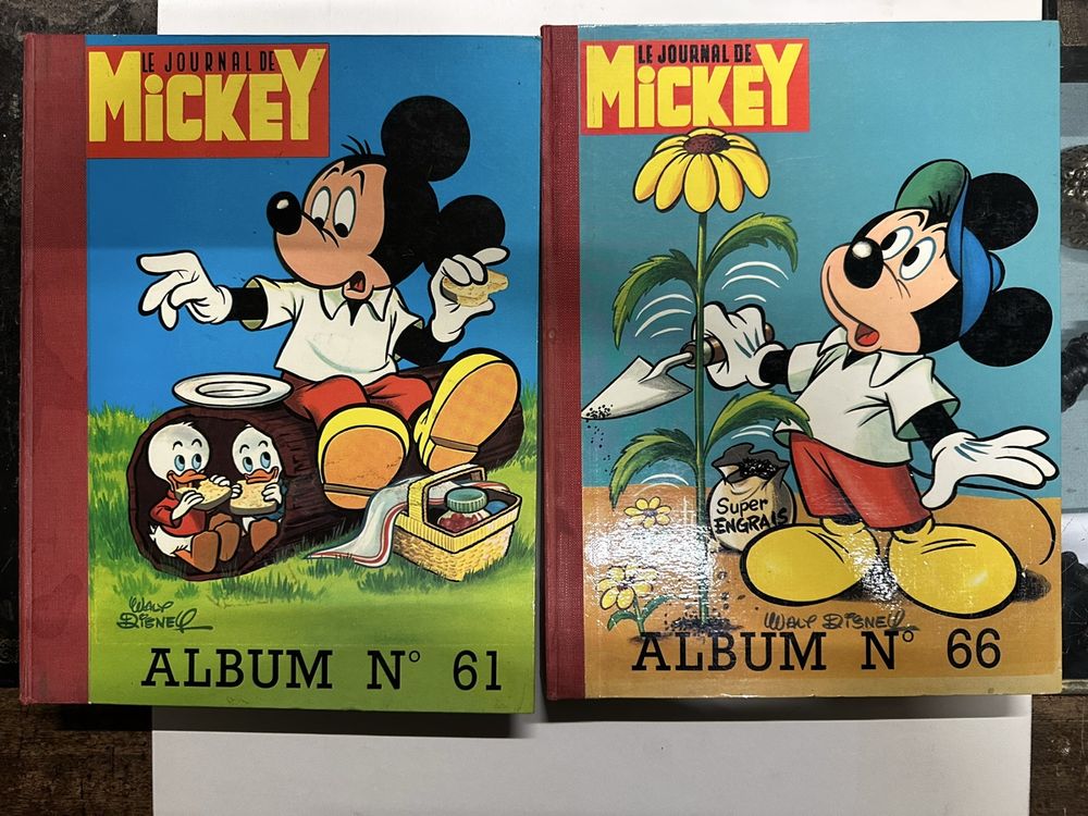 Deux albums du journal de Mickey-1974-1975. (Gebraucht) in Genève für ...