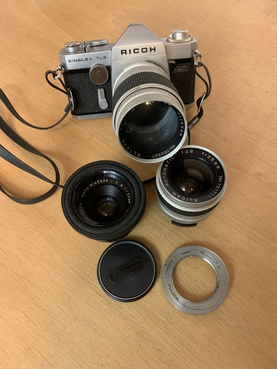 Spiegelreflexkamera Ricoh Singlex TLS Vintage (Gebraucht) in Langnau am Albis für CHF 69 – nur ...