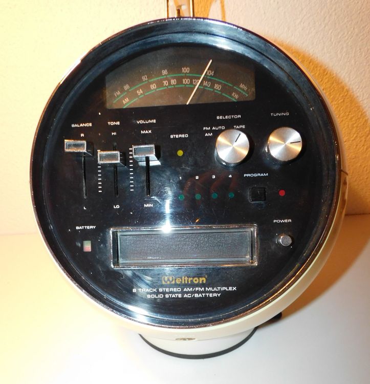 Designklassiker Weltron 2001 Space Ball 8 Track (Gebraucht) in für CHF ...