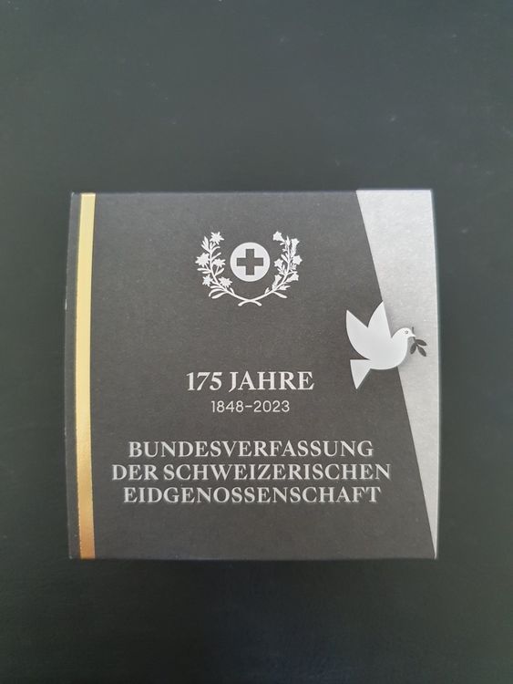 175 Jahre Bundesverfassung Goldmünze | Kaufen auf Ricardo