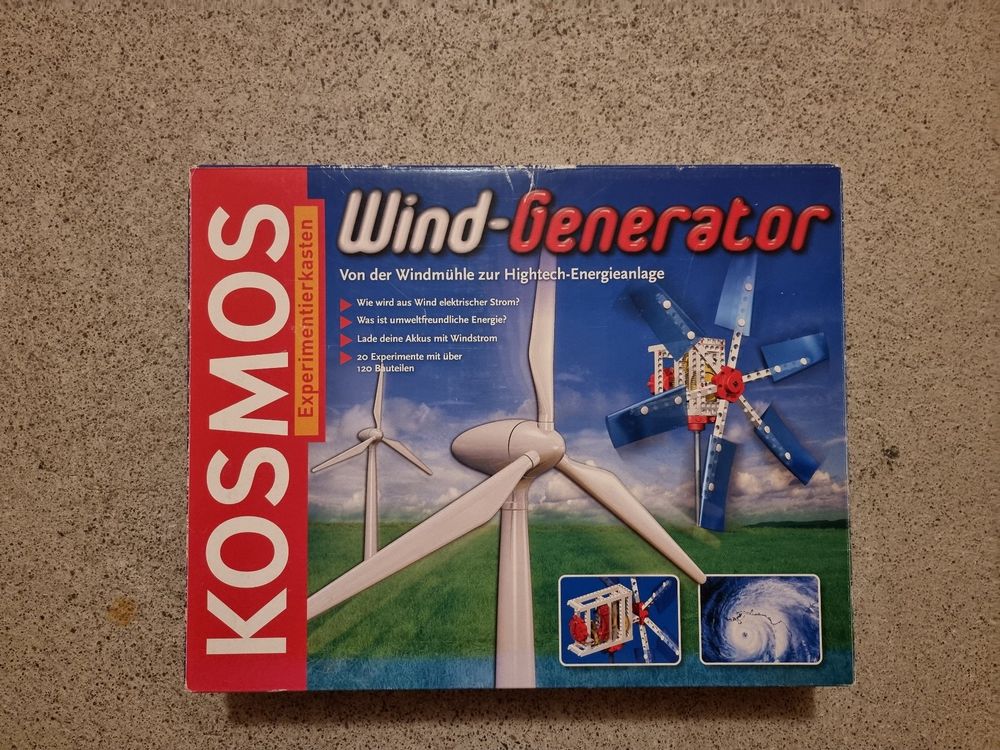 Kosmos Windgenerator Physik Lernbausatz | Kaufen auf Ricardo