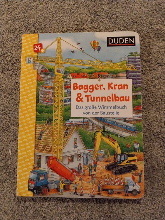 Bagger, Kran, Tunnelbau Wimmelbuch Baustelle | Kaufen auf Ricardo