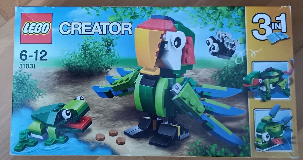 Lego Creator 3in1 31031 Regenwaldtiere (Gebraucht) in Montlingen für ...