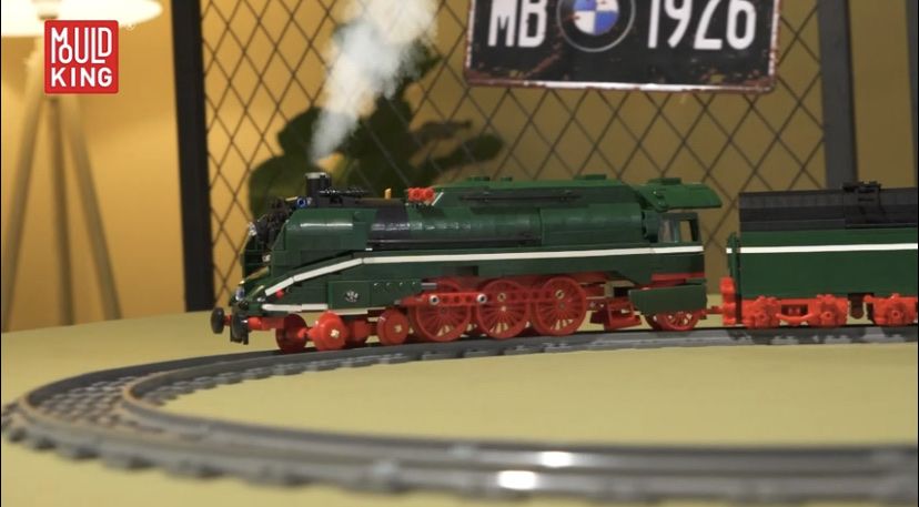 Mould King Rc-Eisenbahn / Zug Dampf 2348 Teile Lego Komp.Neu | Kaufen ...