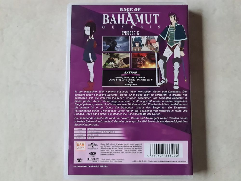 Rage Of Bahamut - Genesis ll | Kaufen auf Ricardo Rage Of Bahamut - Genesis ll | Kaufen auf Ricardo