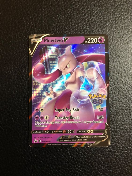 Mewtwo V Promo SWSH223 Ab 1 (Gebraucht) in Paradiso für CHF 2 – mit ...