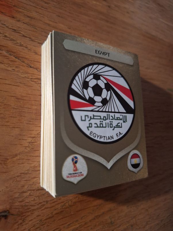 Panini 2018 / CH-Version / 63 Stickers vom Team Ägypten (Gebraucht) in ...