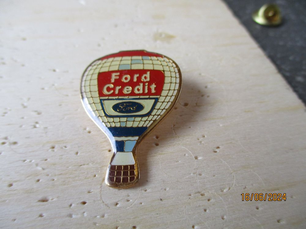 Ballon Heissluftballon Ford Credit Pin (Neu (gemäss Beschreibung)) in ...