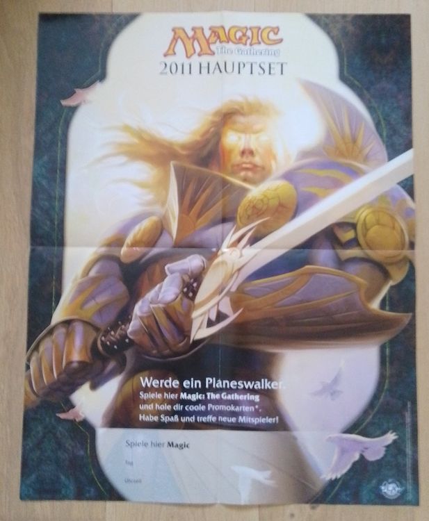 Magic the Gathering Poster 2011 Hauptset ein Planeswalker (Gebraucht ...