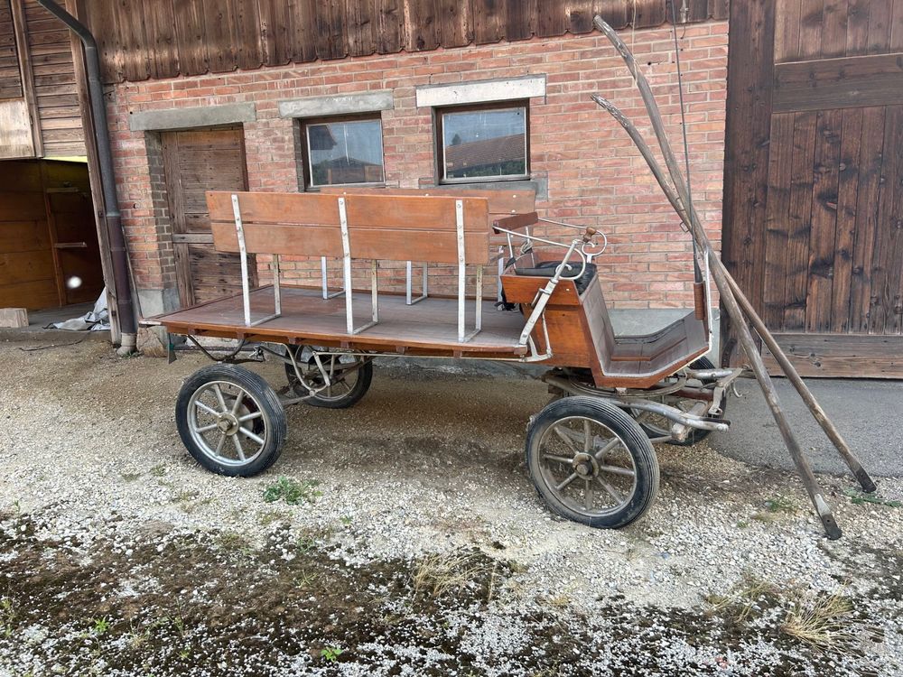Garagenfund – Pferdekutsche, Bockwagen (Gebraucht) in Münsingen für CHF 100 – nur Abholung auf ...