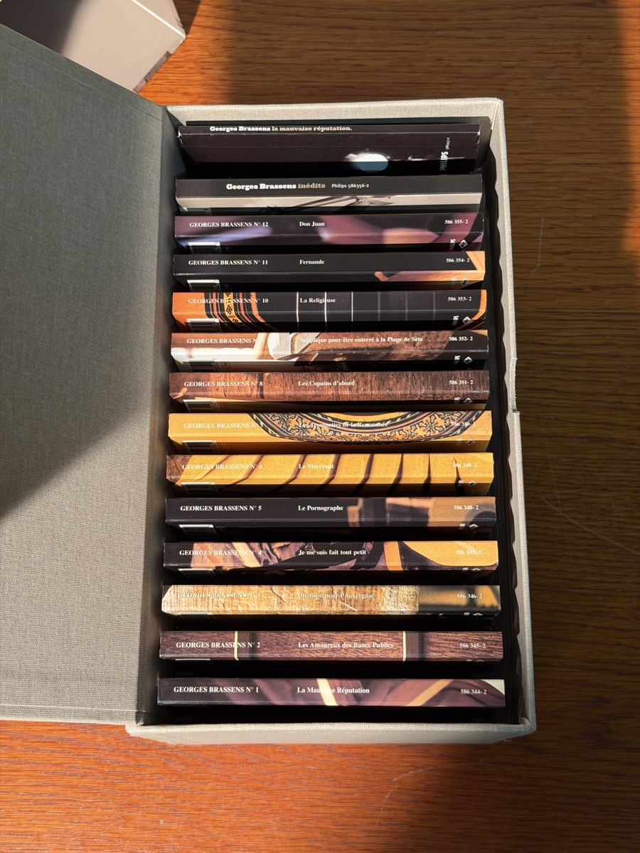 Georges Brassens - La Mauvaise Reputation Box Set CD (Neu (gemäss ...